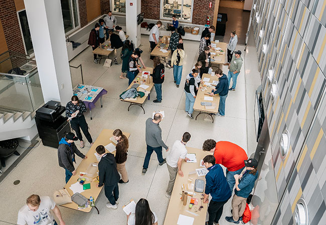 High school students compete for scholarships at Alfred University’s ...
